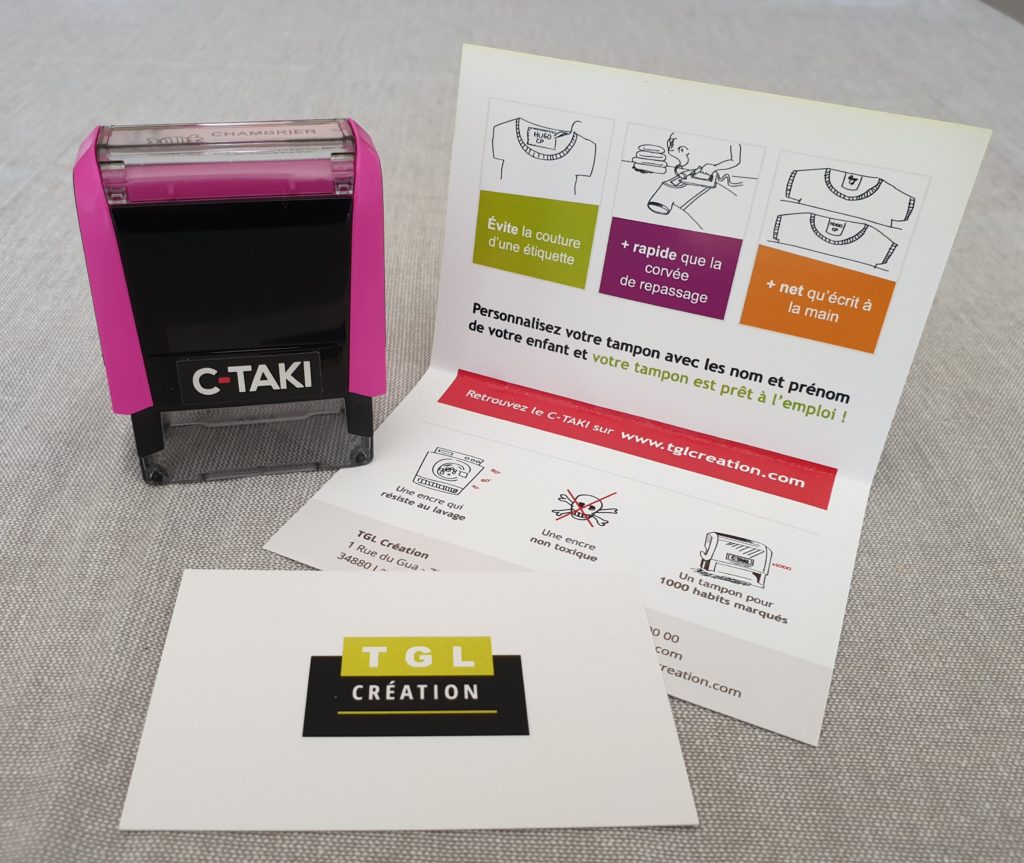 Tampon à vêtements C-TAKI - Ma chouquette d'amour